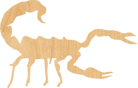 Scorpion 1 Wooden Laser Cut Out Shape Great for Crafting | Etsy