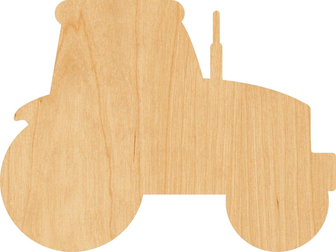 Tractor 1 Wooden Laser Cut Out Shape Great for Crafting - Etsy