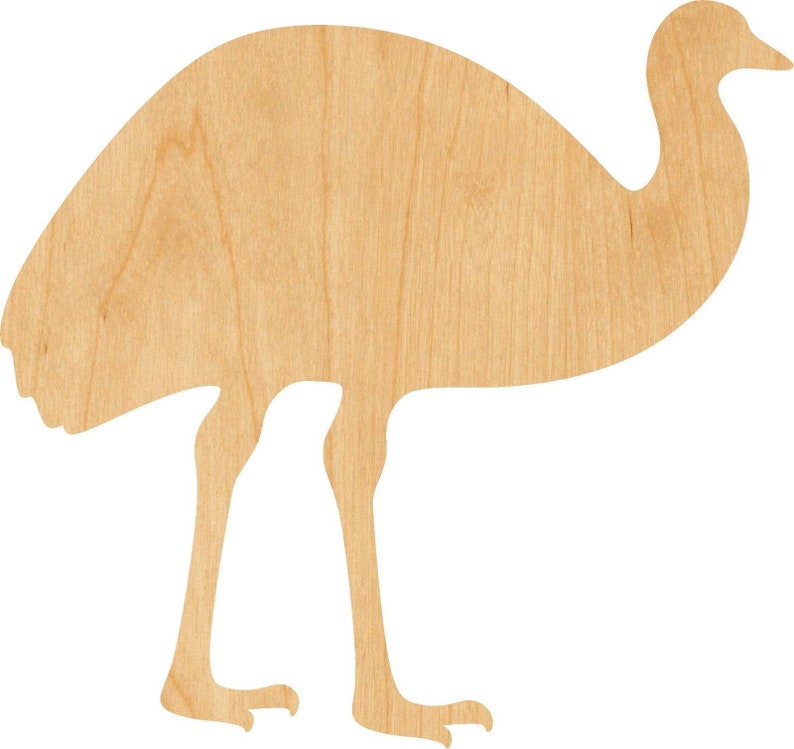 Emu Wooden Laser Cut Out Shape Great for Crafting Hobbyist - Etsy