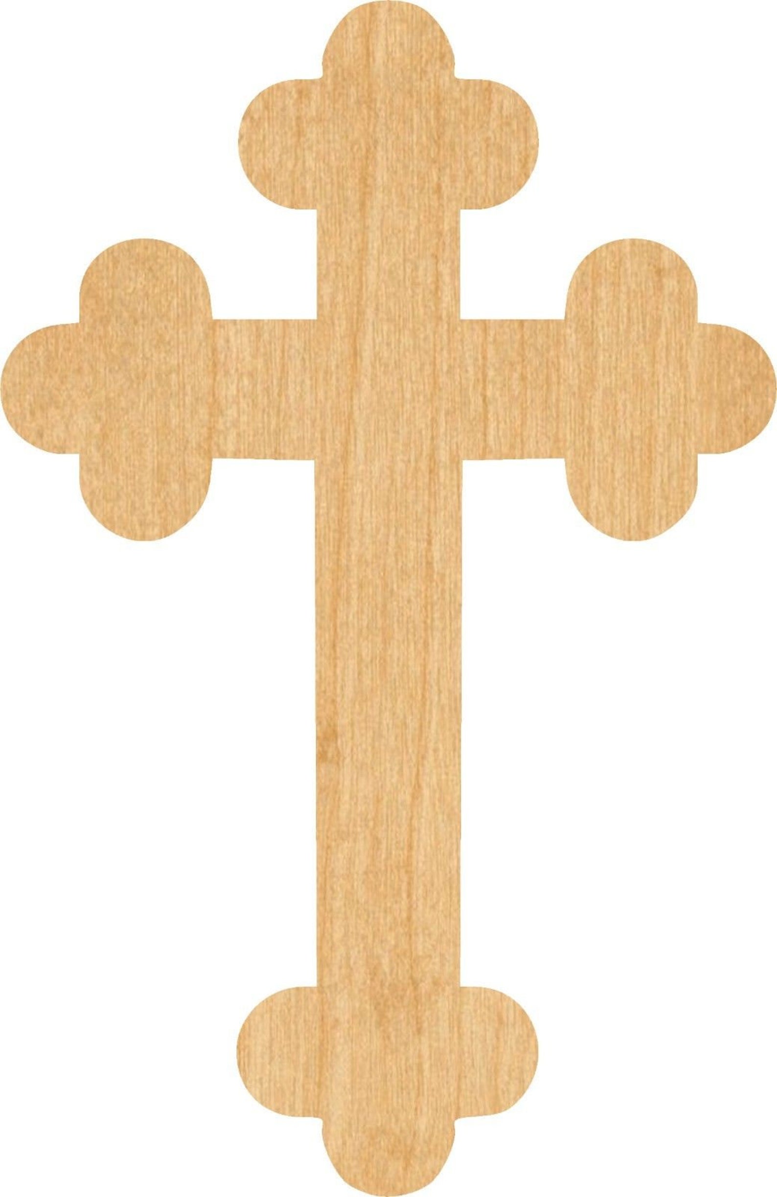 Botanique Croix 2 laser en bois découpé forme-idéal pour - Etsy France