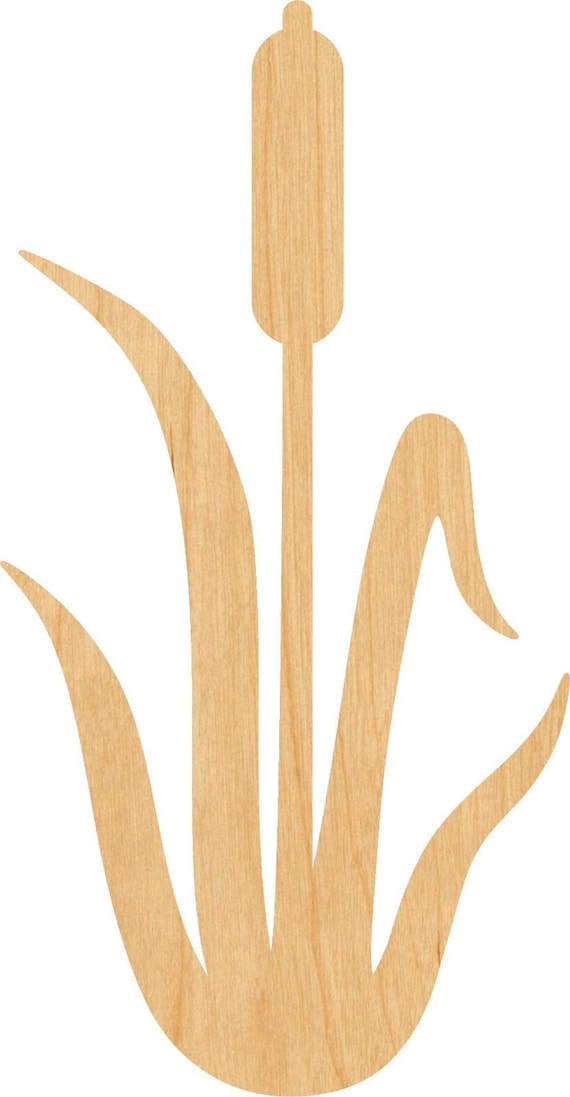 Cattail Wooden Laser Cut Out Shape Great for Crafting | Etsy