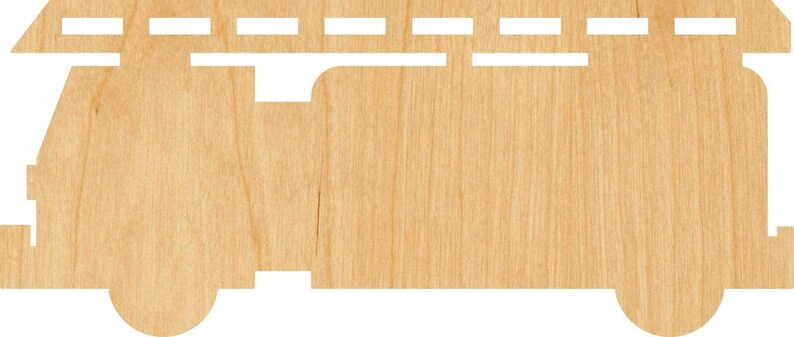 Fire Truck Wooden Laser Cut Out Shape Great for Crafting - Etsy