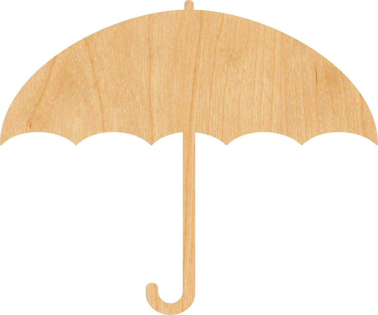 Umbrella Wooden Laser Cut Out Shape Great for Crafting - Etsy