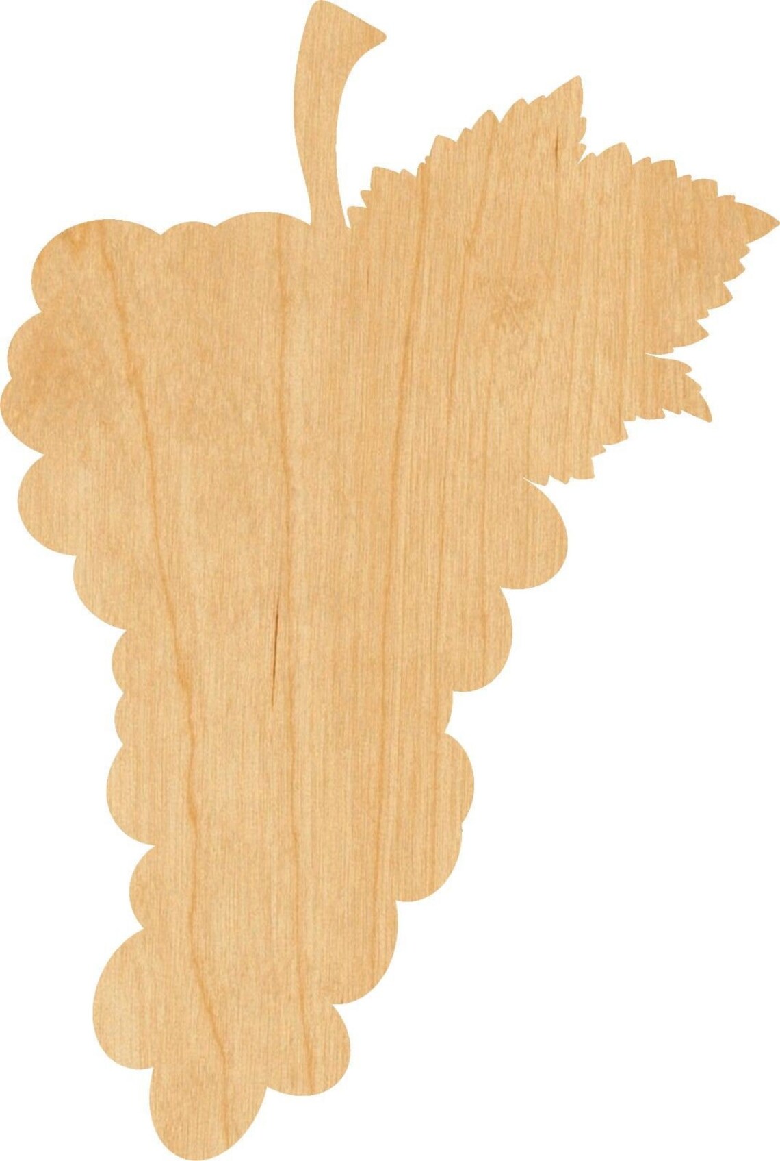 Grapes Wooden Laser Cut Out Shape Great for Crafting | Etsy