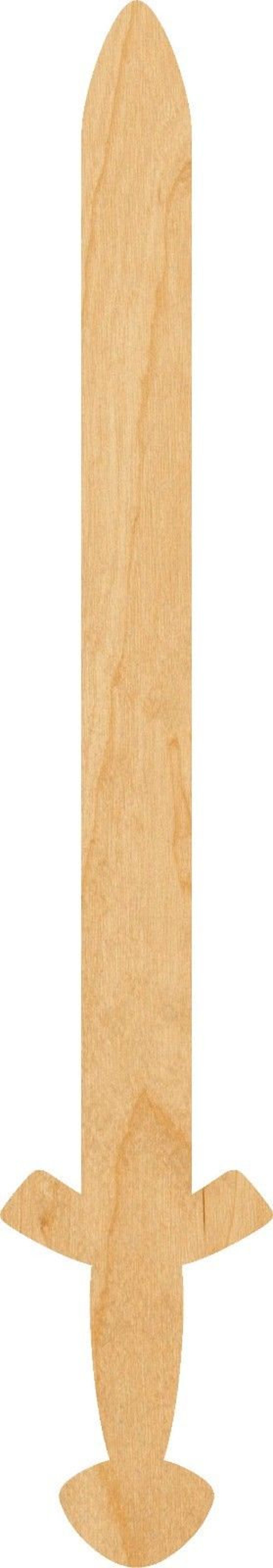 Viking Sword Wooden Laser Cut Out Shape Great for Crafting - Etsy