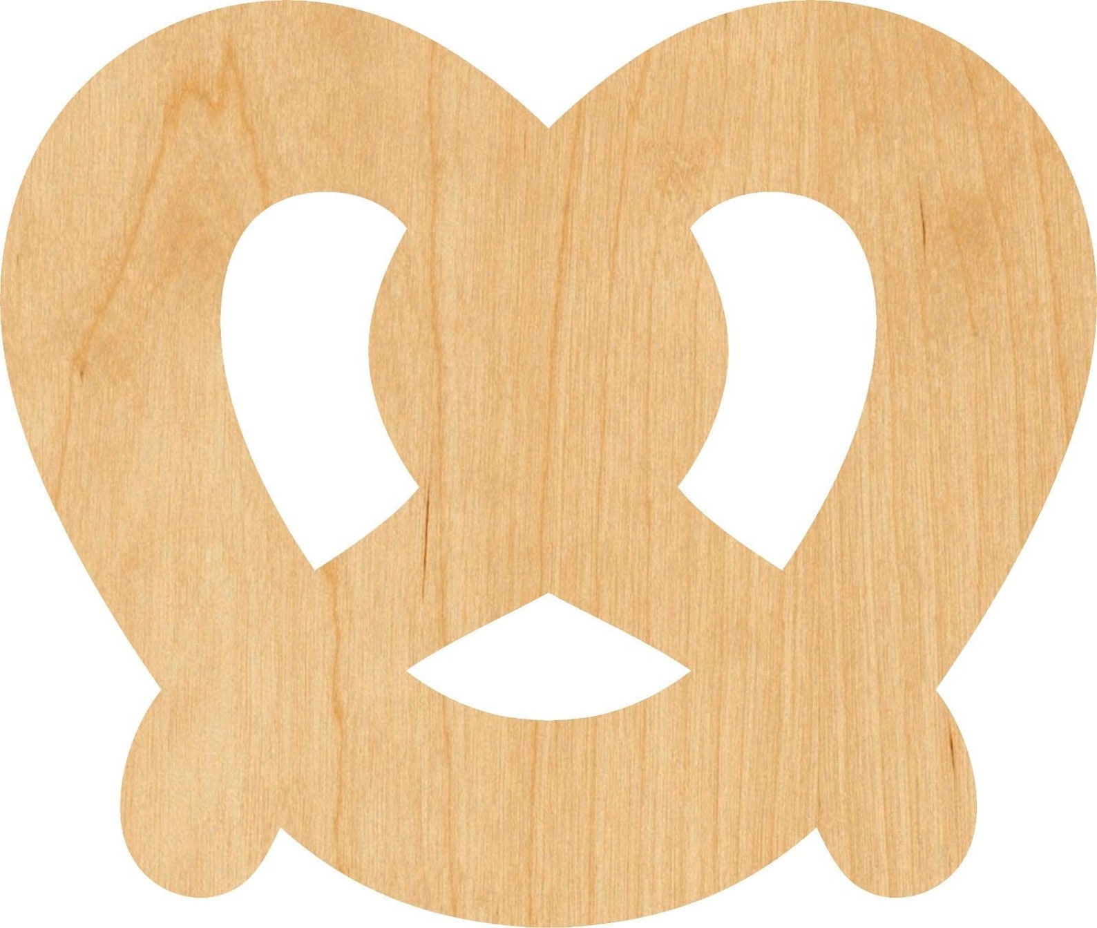 Pretzel Wooden Laser Cut Out Shape Great for Crafting - Etsy