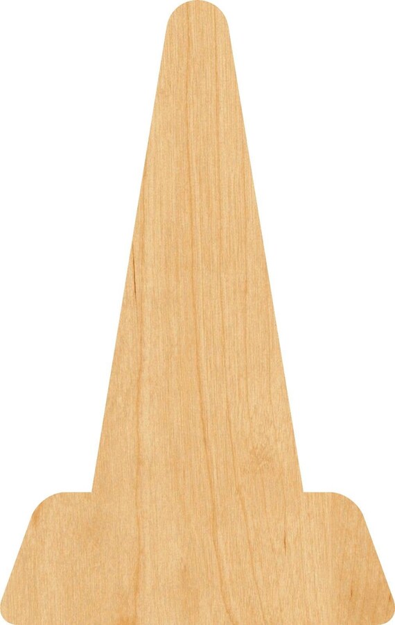 Traffic Cone Wooden Laser Cut Out Shape Great for Crafting | Etsy