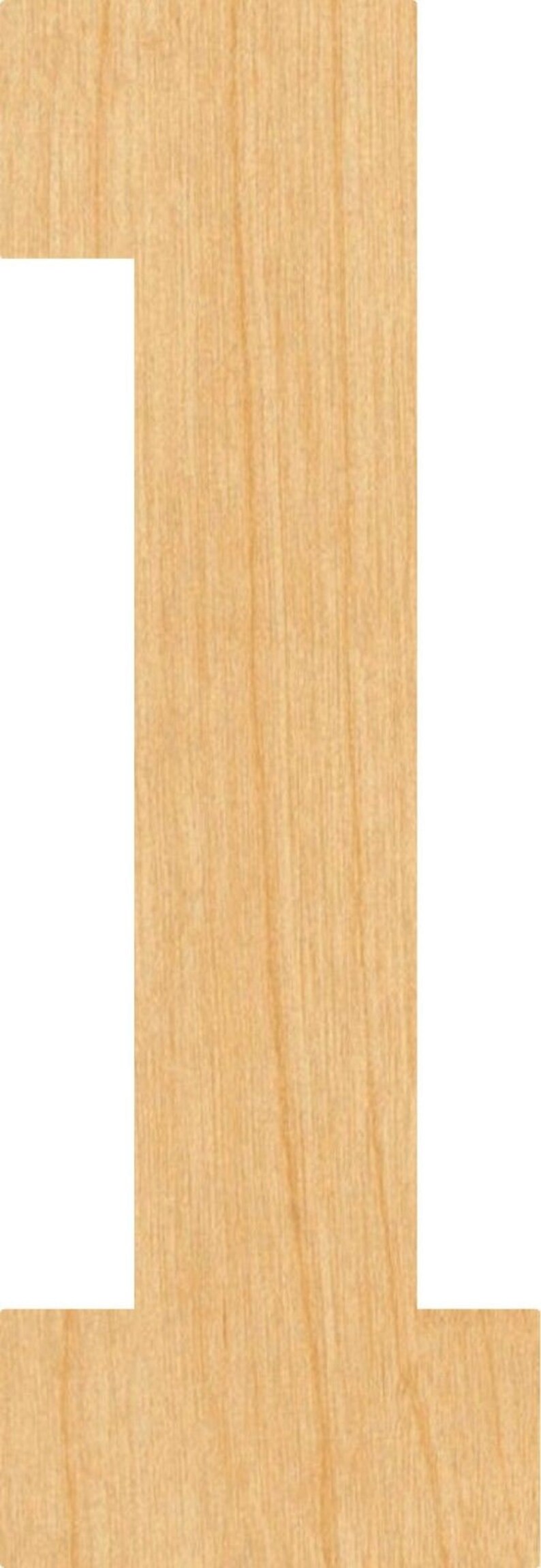 Lowercase Letter L Wooden Laser Cut Out Shape Great for - Etsy