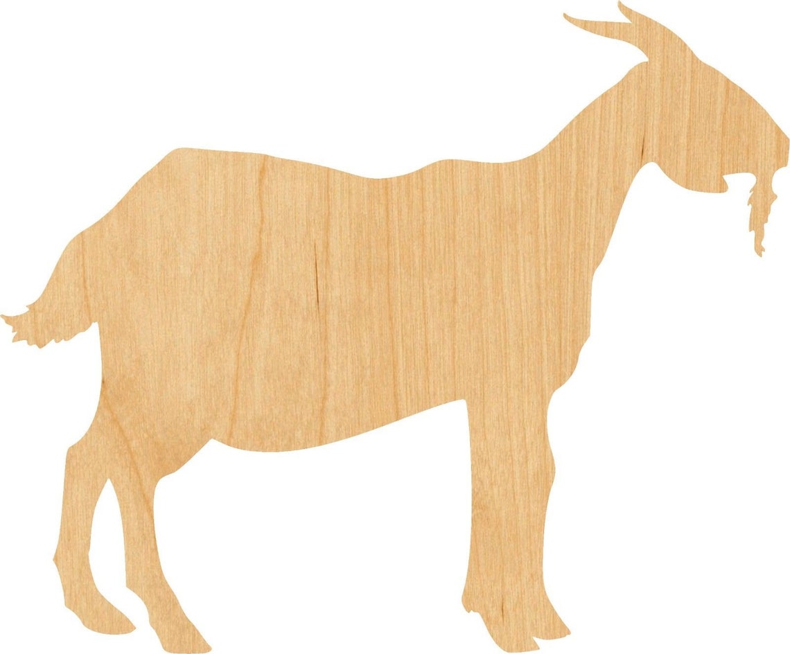 Goat Wooden Laser Cut Out Shape Great for Crafting - Etsy UK