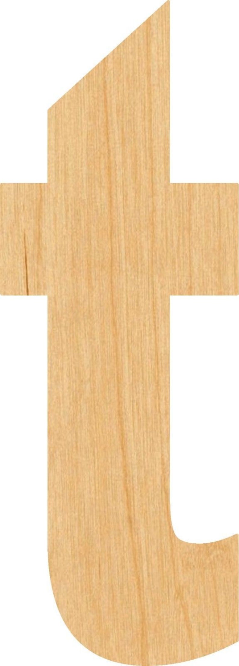 Lowercase Letter T Wooden Laser Cut Out Shape Great for - Etsy