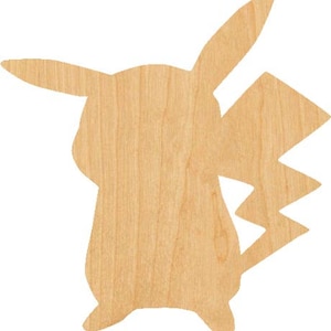 Pokemon Squirtle And Pikachu Cut Outs