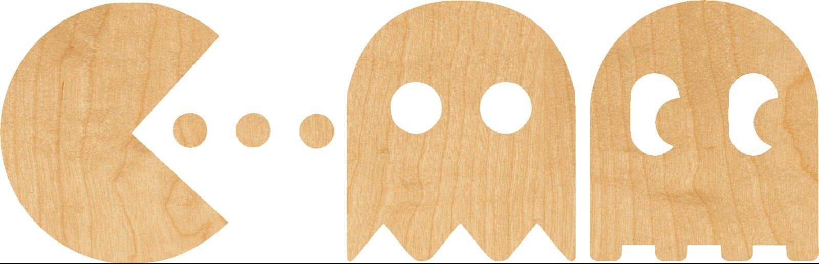 Pac Man Wooden Laser Cut Out Shape Great for Crafting | Etsy