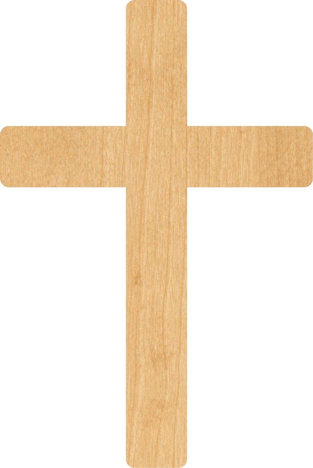 Cross Wooden Laser Cut Out Shape Great for Crafting - Etsy