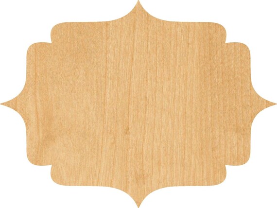 Bracket Wooden Laser Cut Out Shape Great for Crafting | Etsy