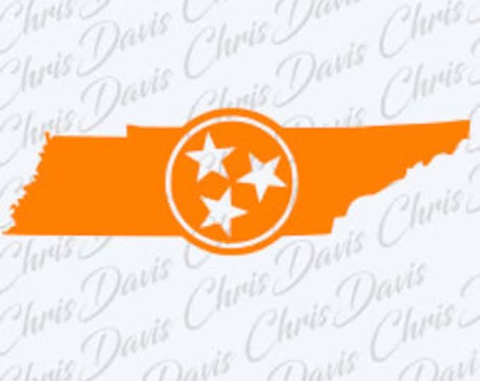 Tri Star Tennessee Tn Tri-star Tristar Vector Download PNG SVG JPG You ...