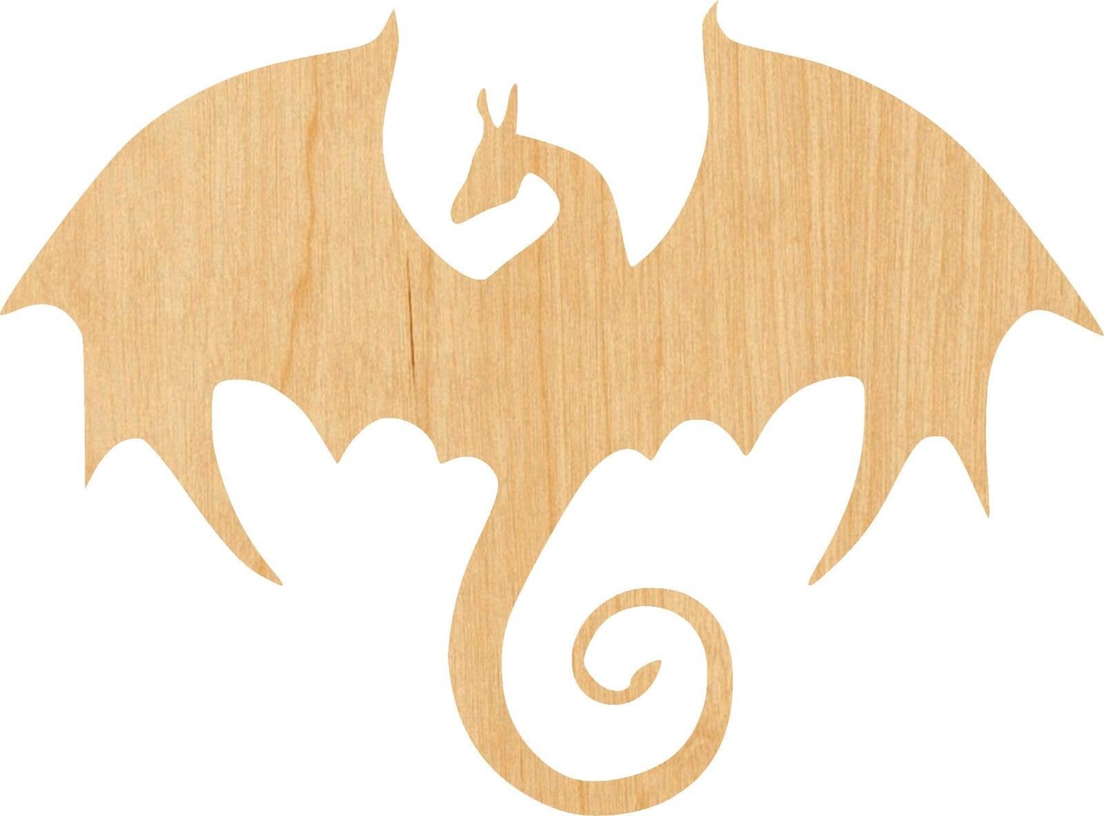 Dragon 1 Pick Wooden Laser Cut Out Shape Ideal para la - Etsy España