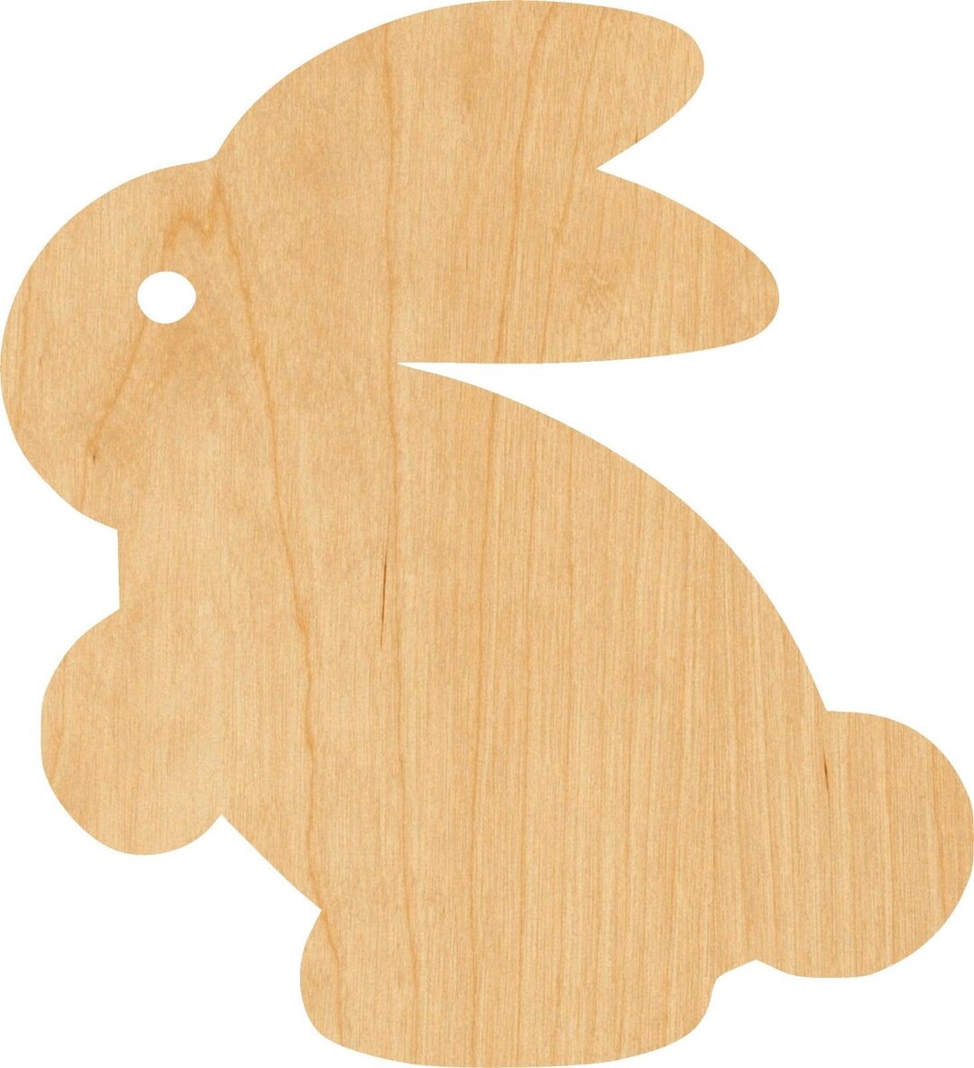 Bunny Wooden Laser Cut Out Shape Great for Crafting - Etsy