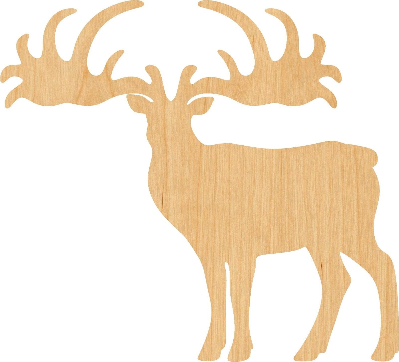 Elk Wooden Laser Cut Out Shape Great for Crafting Hobbyist | Etsy