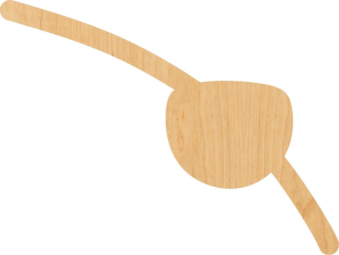 Eye Patch Wooden Laser Cut Out Shape Great for Crafting - Etsy