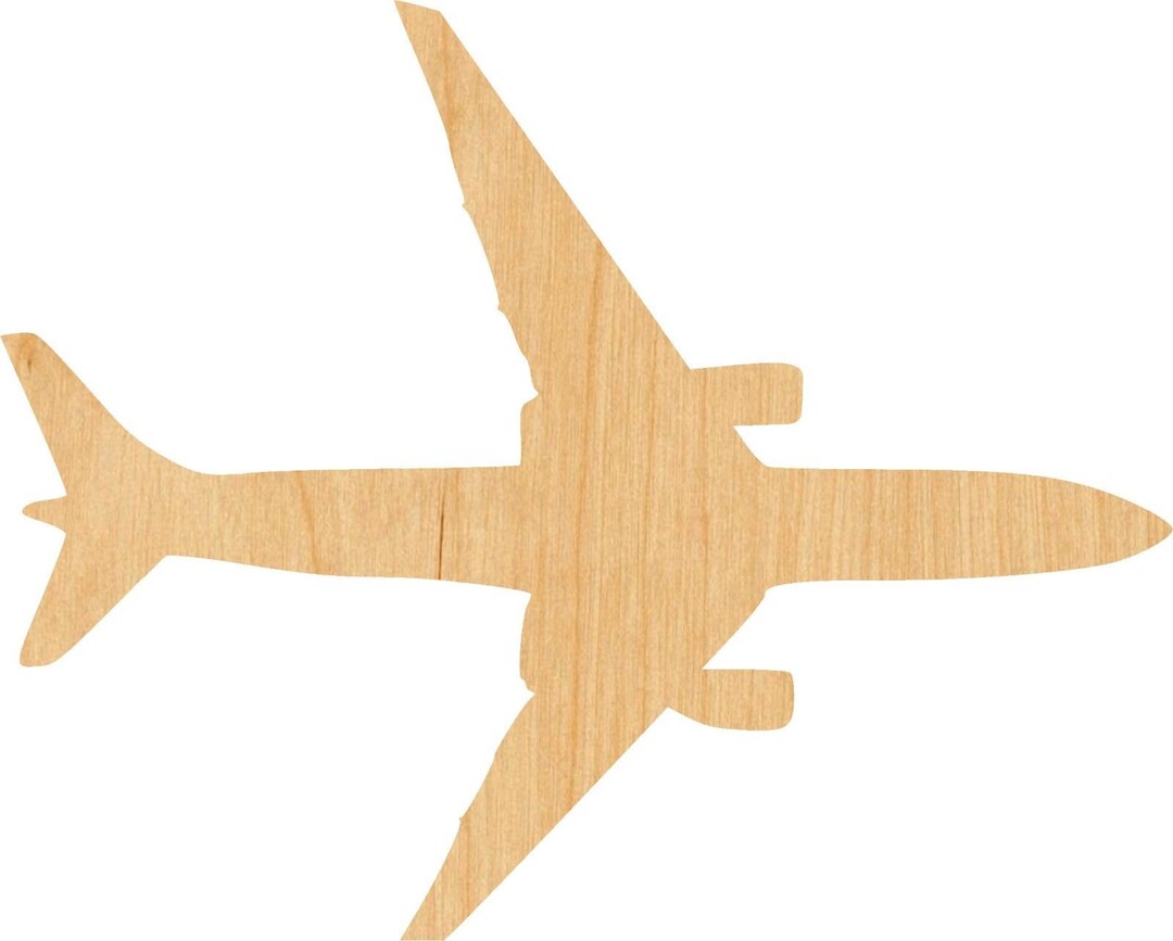 Jet Airplane Wooden Laser Cut Out Shape Great for Crafting - Etsy