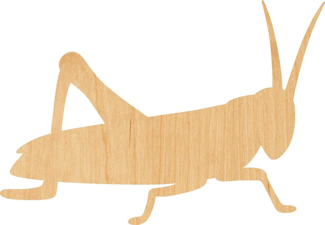 Grasshopper Wooden Laser Cut Out Shape Great for Crafting - Etsy