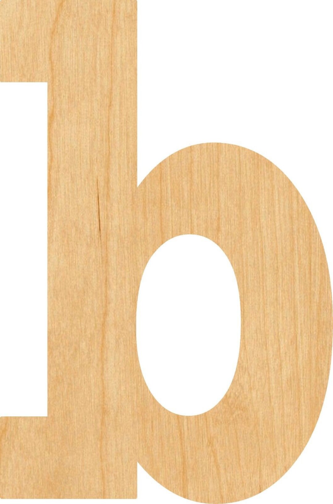 Lowercase Letter B Wooden Laser Cut Out Shape Great for - Etsy