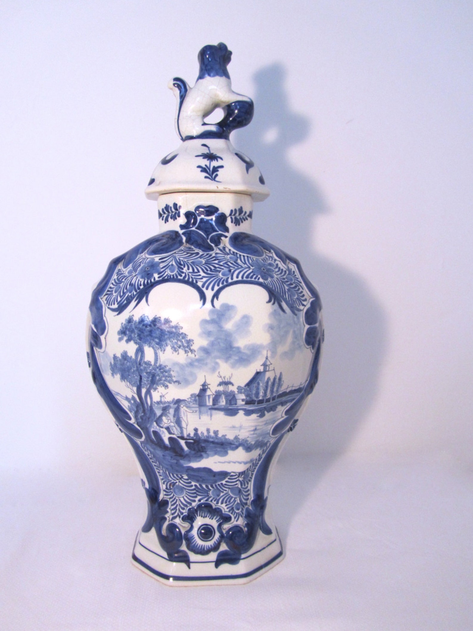 Vintage Ceramic Vase Cap - Etsy