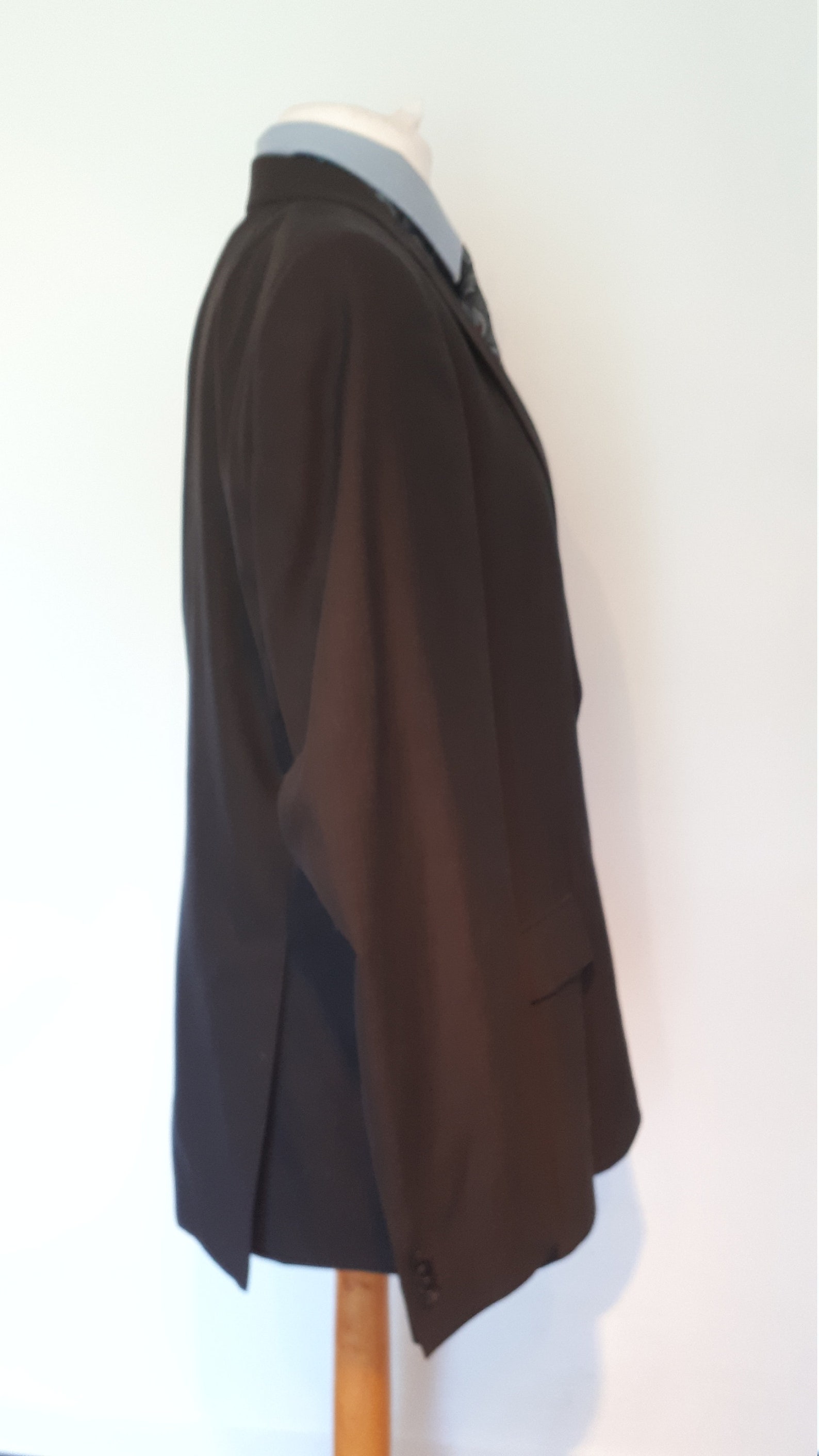 Vintage 90s Mens Jacket by Tommy Hilfiger Wool Grey Blazer With Double ...