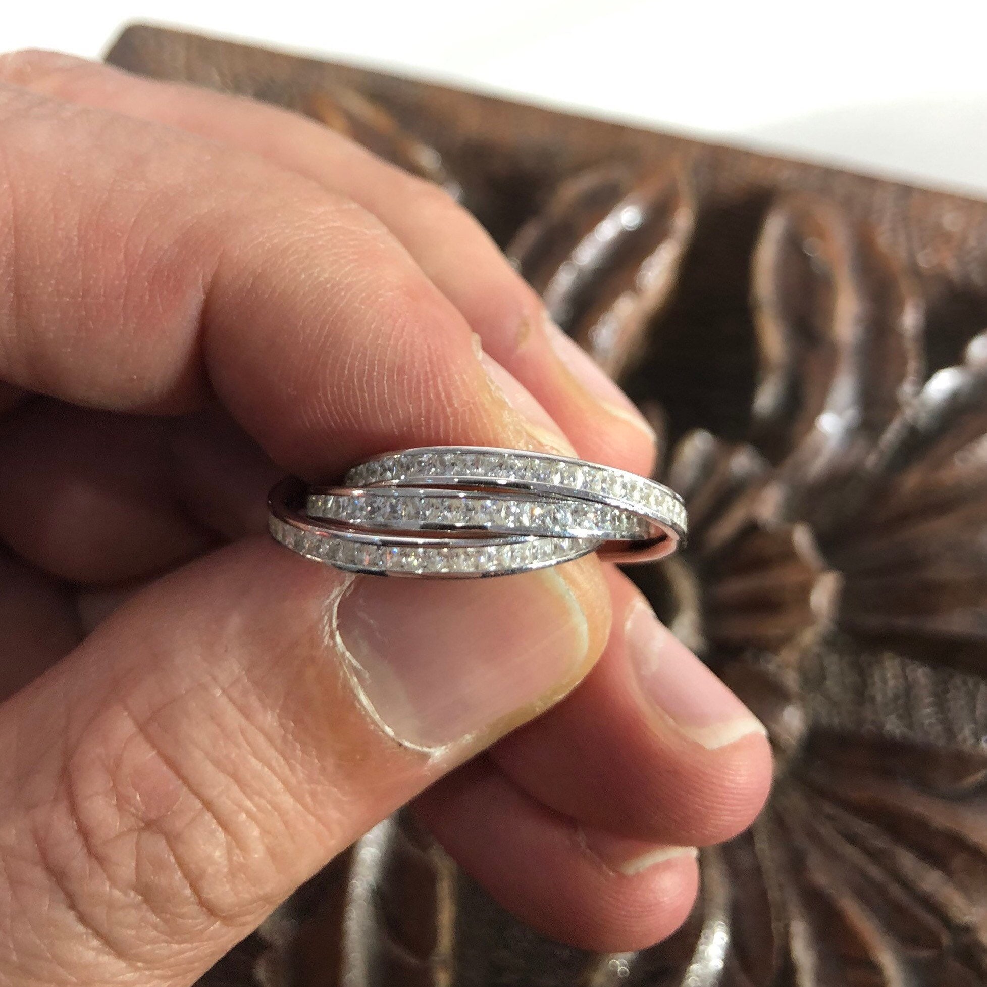 Russian Cz Ring - Etsy