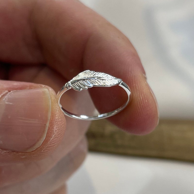Feather Ring - Etsy