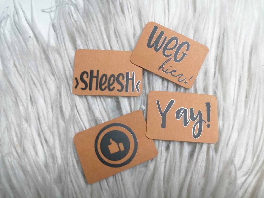 Snappap Patch patches5 Label Sheesh Yay Away - Etsy