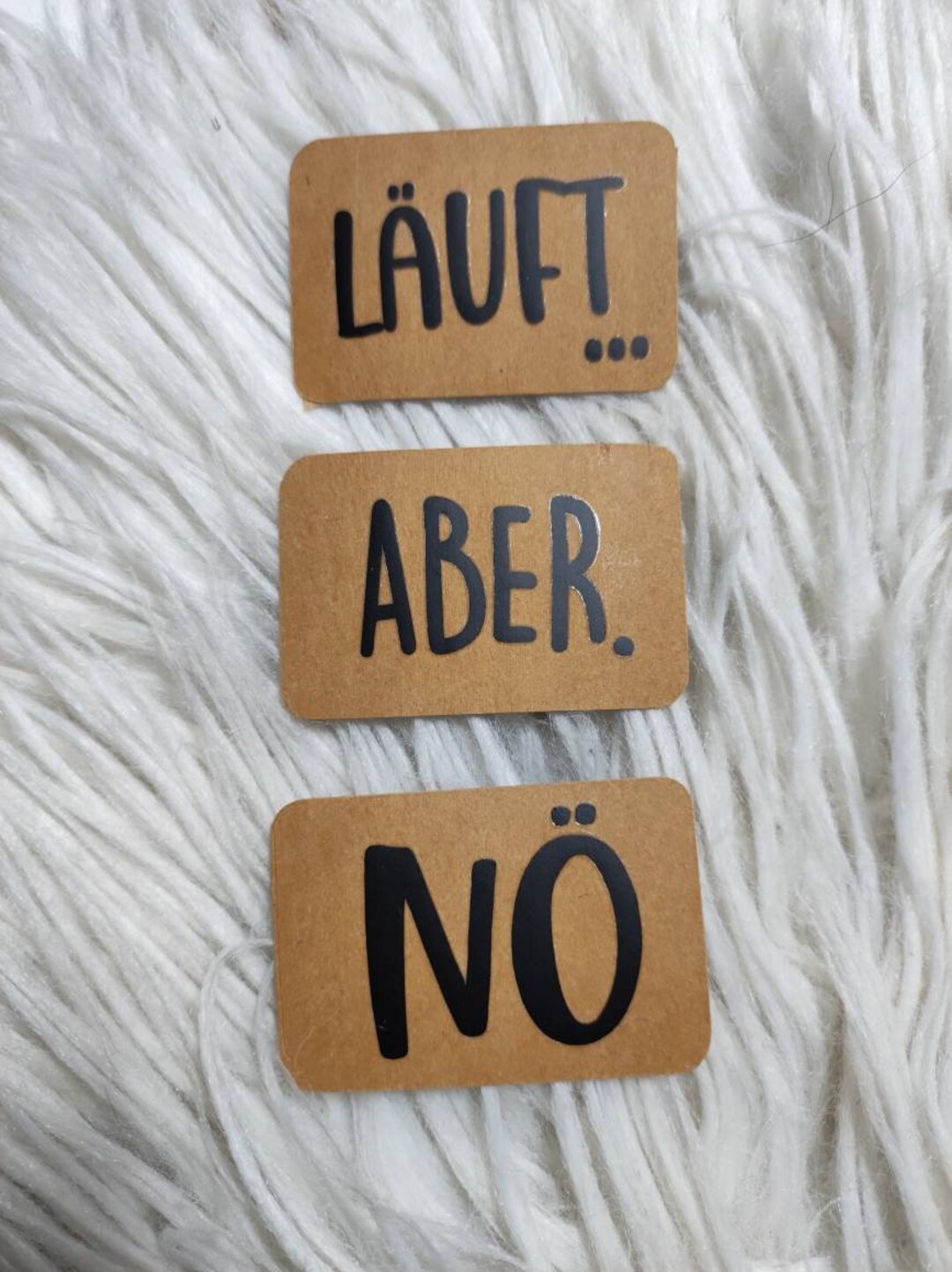 Snappap-Aufnäher *Patches 9* Label Leder Nö Aber Läuft - Etsy.de