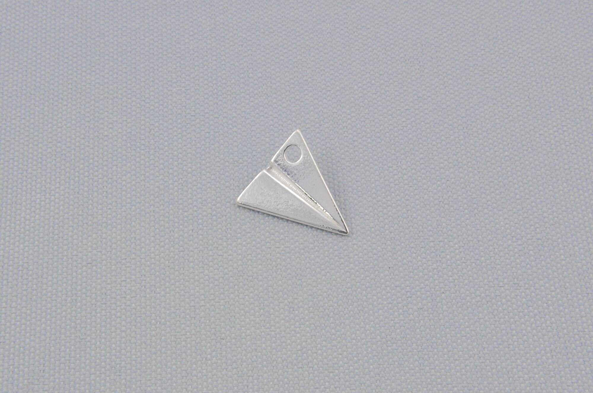 3d Papercraft Silver Origami Paper Plane Origami Jewelry - Etsy