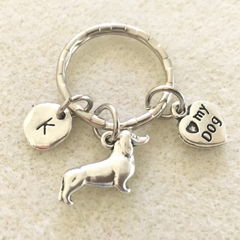 Dog Key Chain - Etsy