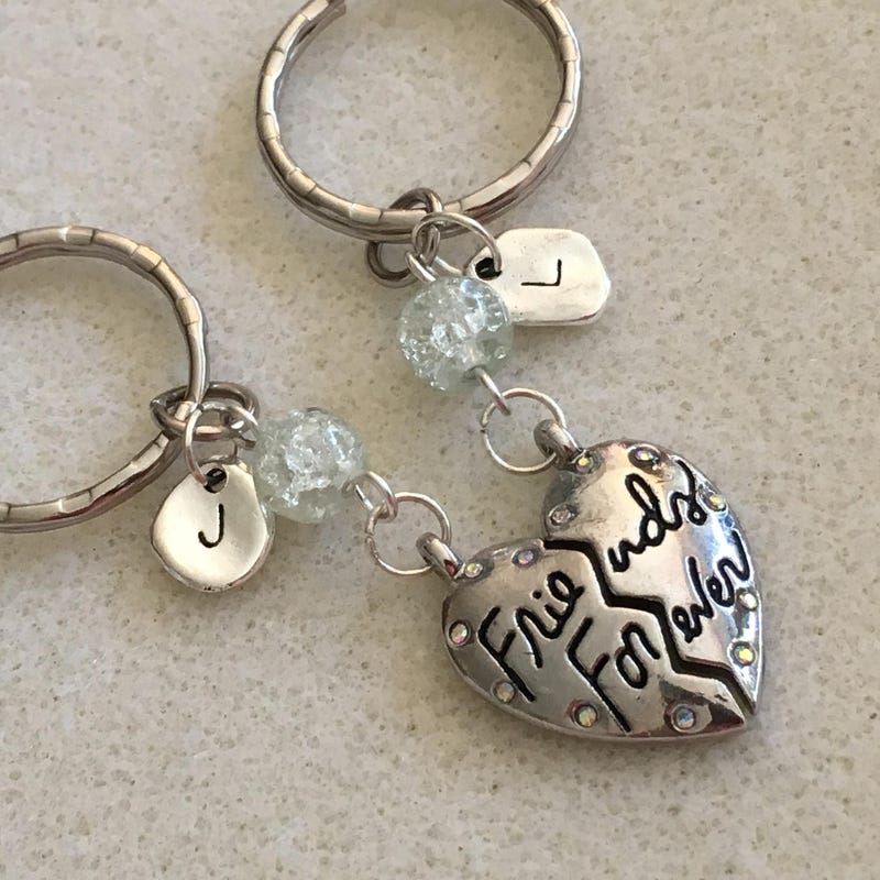 Best Friend Keychain - Etsy
