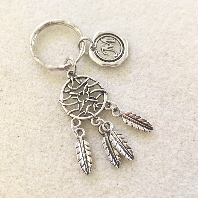 Dream Catcher Keychain - Etsy