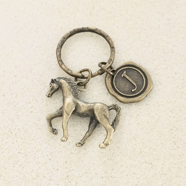 Horse Keychain - Etsy