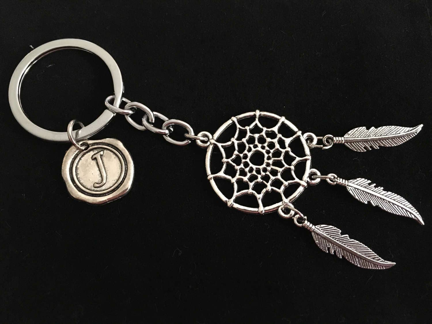 Personalized Dream Catcher Keychain Boho Dreamcatcher Keychain - Etsy