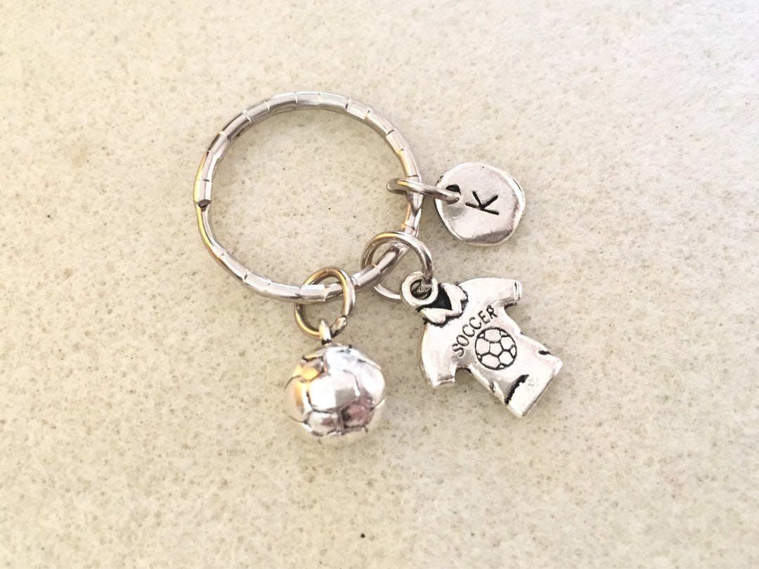 Personalized 3D Soccer Keychain Soccer Player Gift Soccer Mom Key Chain ...