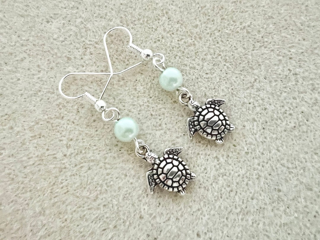 Sea Turtle Earrings Dangle Turtle Gifts for Women Tortoise Earrings ...
