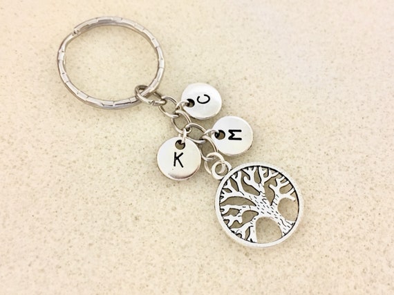 Personalized Family Tree of Life Keychain Tree of Life Gift | Etsy