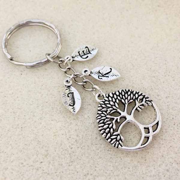 Tree Keychain - Etsy