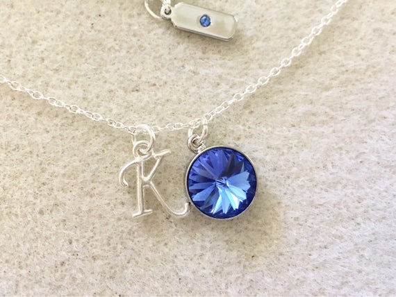 Swarovski birthday necklace store