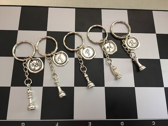 Chess Gift Chess Keychain Chess Player Gifts Chess King | Etsy
