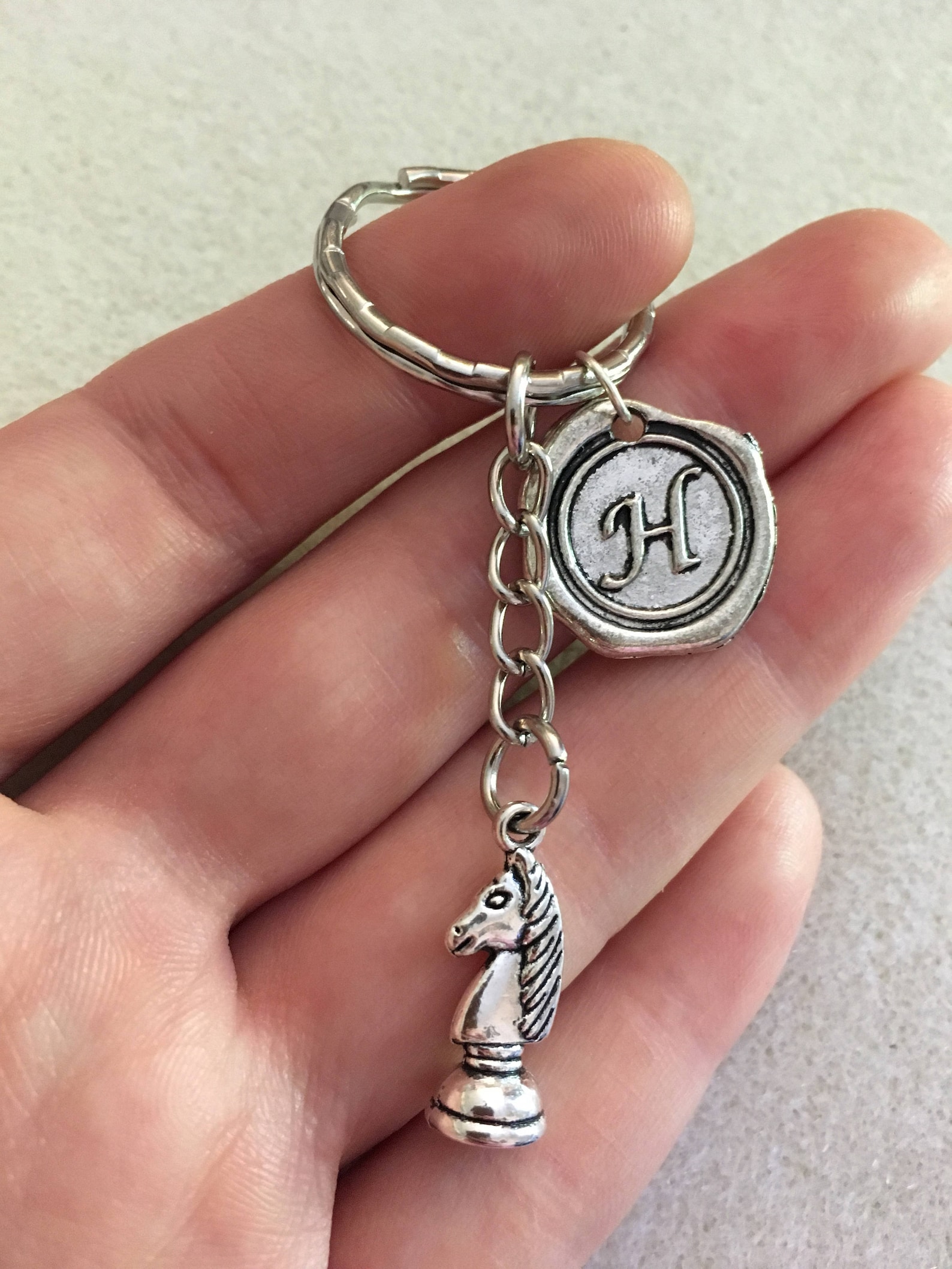 Chess Gift Chess Keychain Chess Player Gifts Chess King Keychain Chess ...