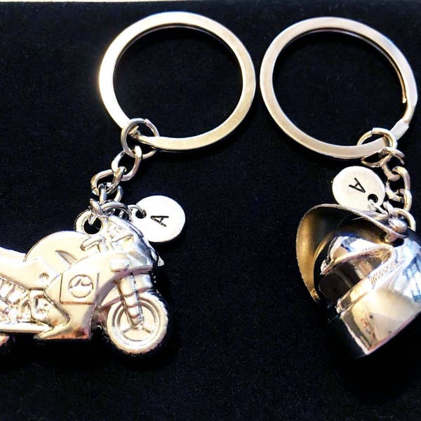 Motorcycle Keychain - Etsy