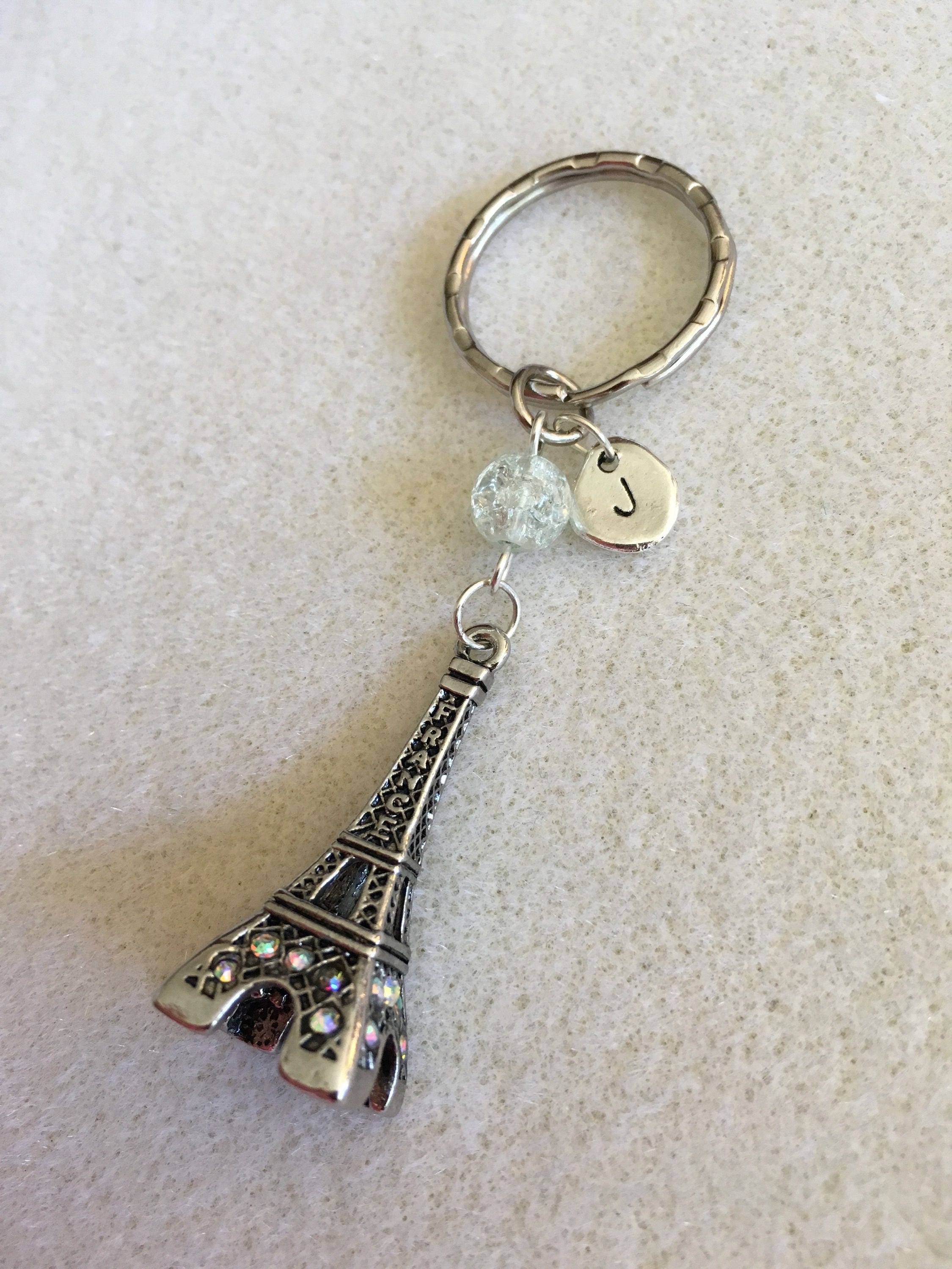 3D Paris Eiffel Tower Keychain Paris Theme Party Favors Paris Gifts ...