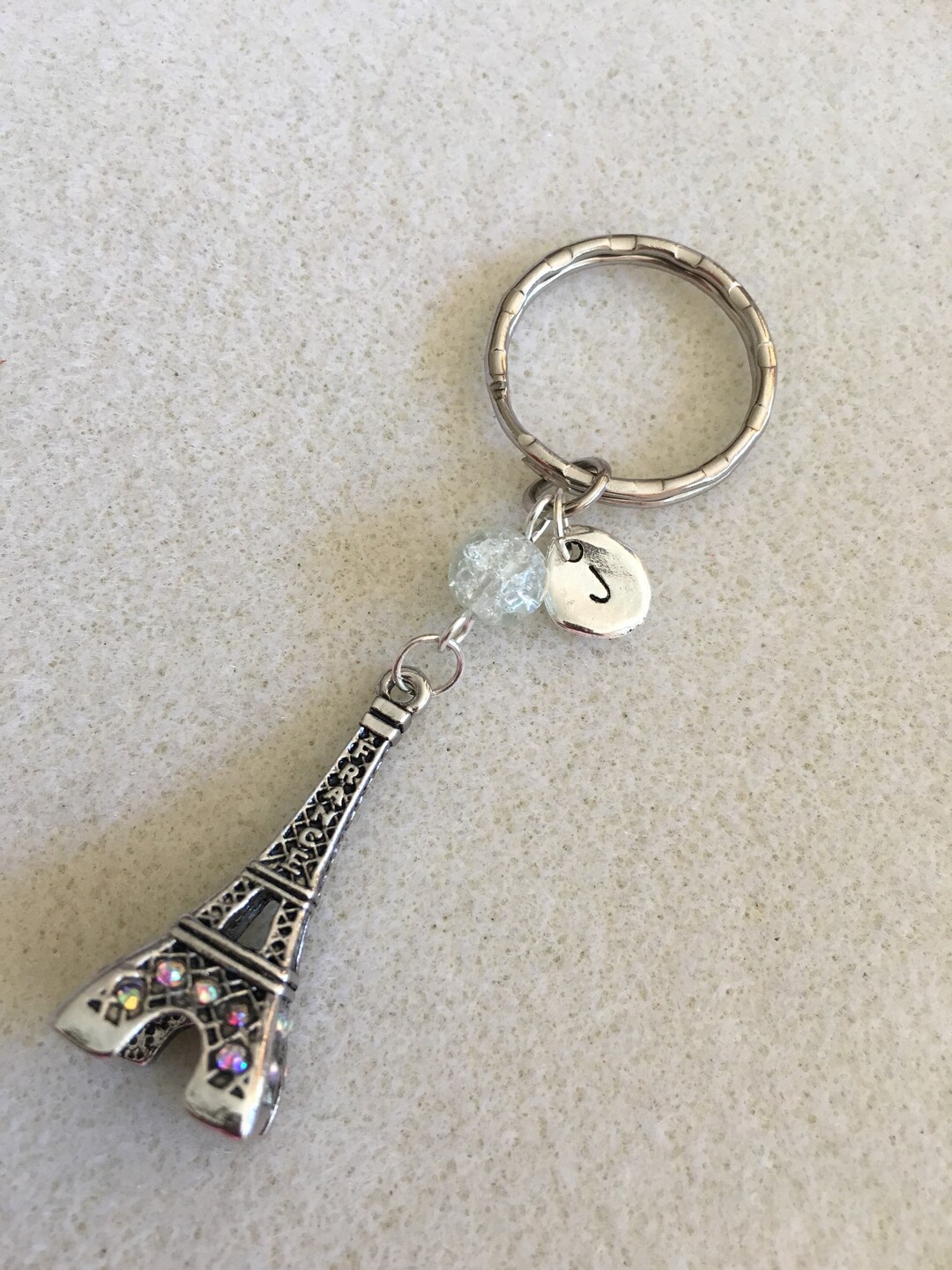 3D Paris Eiffel Tower Keychain Paris Theme Party Favors Paris Gifts ...