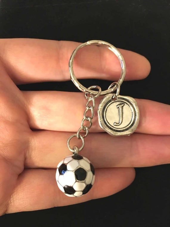 Soccer Ball Keychain for Soccer Player Soccer Gifts Soccer Mom - Etsy
