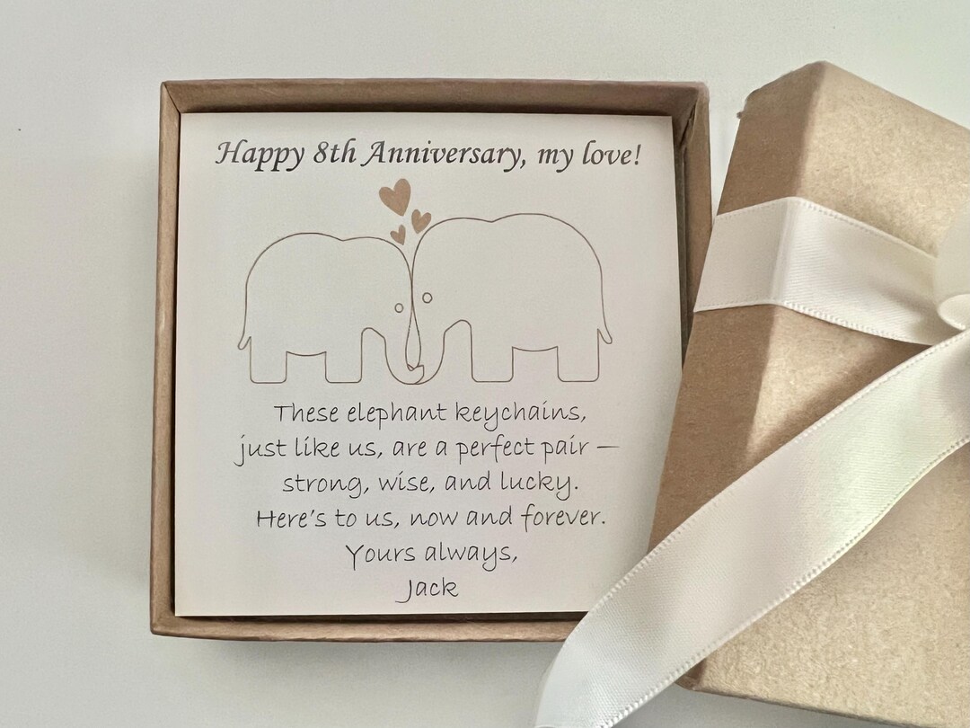 ADD-ONS EMPTY Personalized Elephant Gift Box Jewelry Gift Box for ...